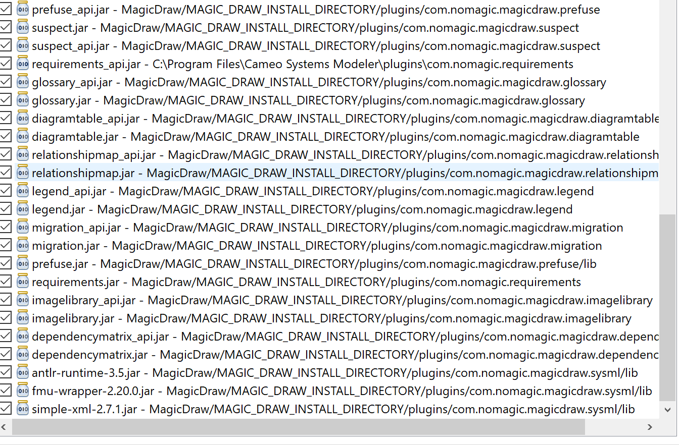 Model transformations for MBSE with Cameo and Xtend